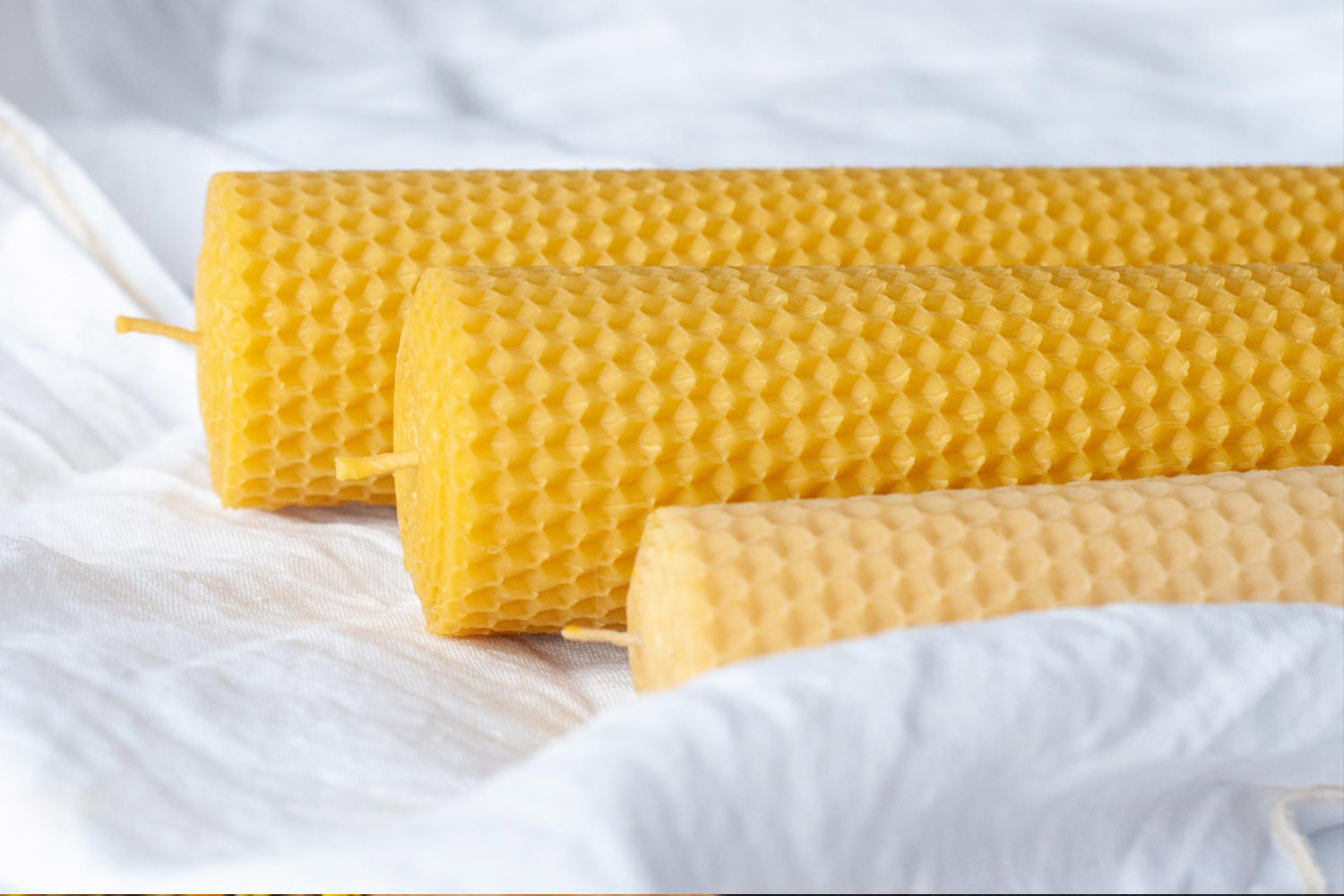 Beeswax Products | Hand-Rolled Candles & Natural Firelighters